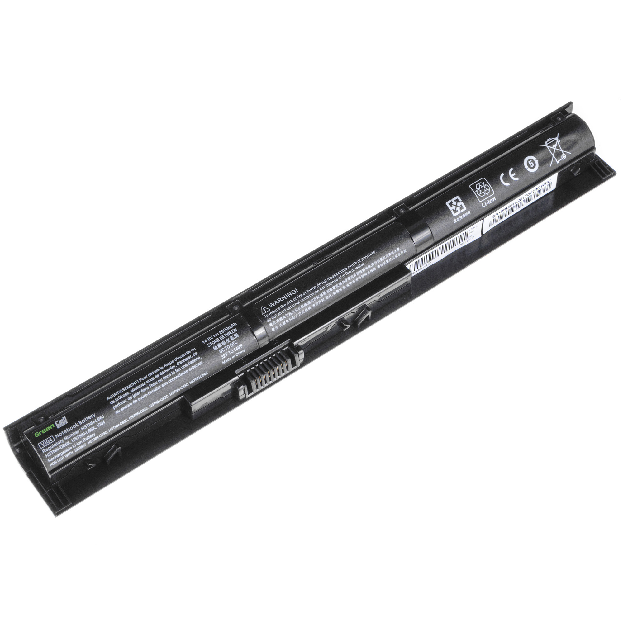 TPN-Q144 V104 TPN-Q140 756478-851 HSTNN-LB6I Battery for HP Laptop ...